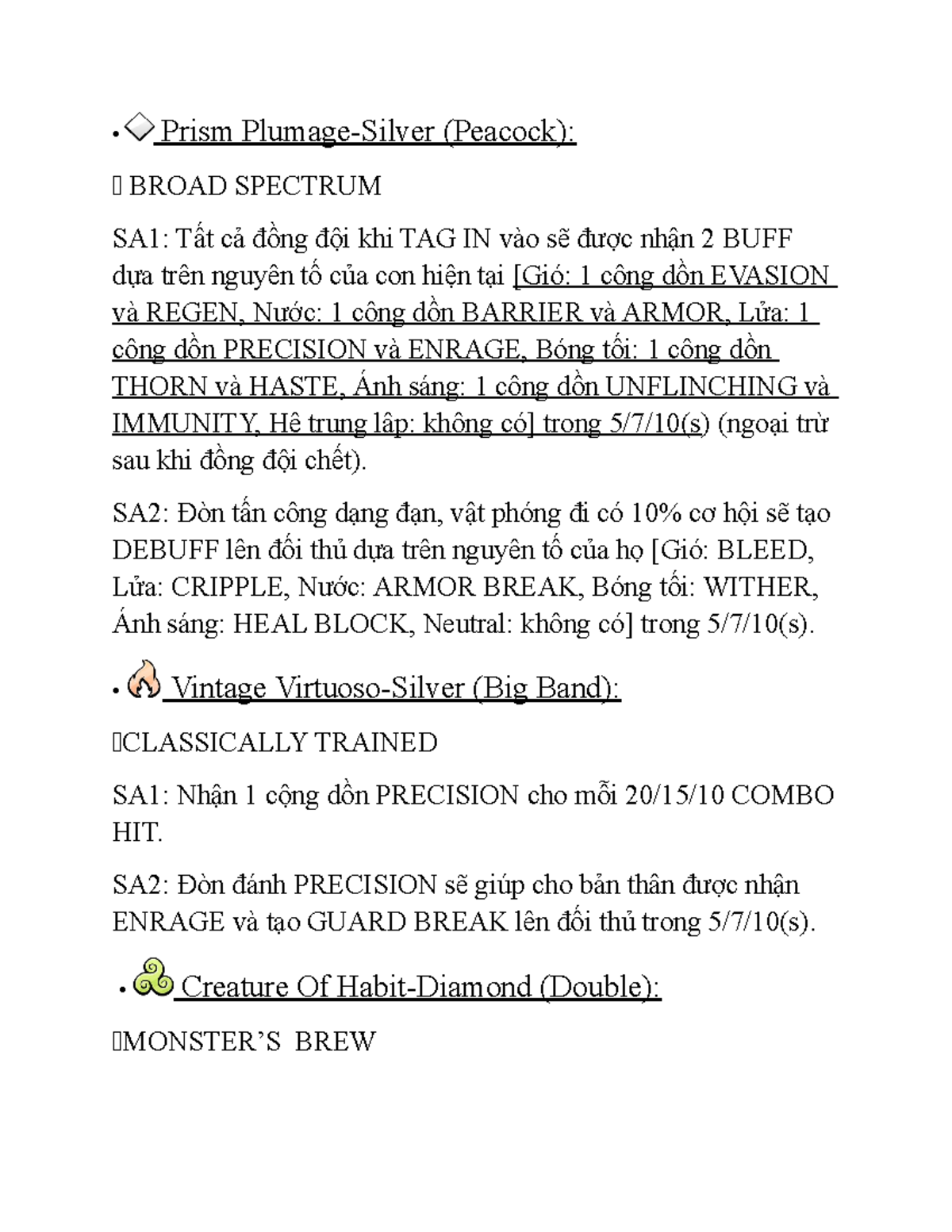 All new variants of SGM - 12222 - • Prism Plumage-Silver (Peacock ...