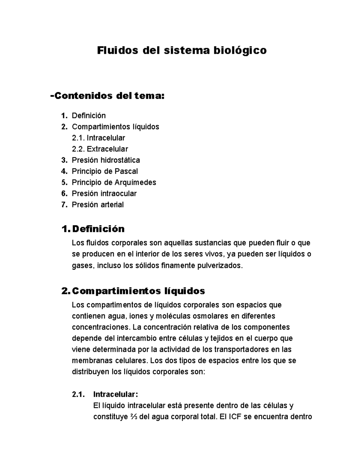 Digestión y absorción - Informe completo - Fluidos del sistema ...