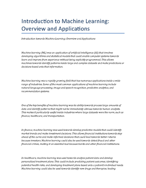 Introduction to ML - ML Notes - Introduction to Machine Learning ...