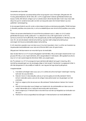 Klinisch redeneren volgens de 6 stappen van Marc bakker onderdeel ...