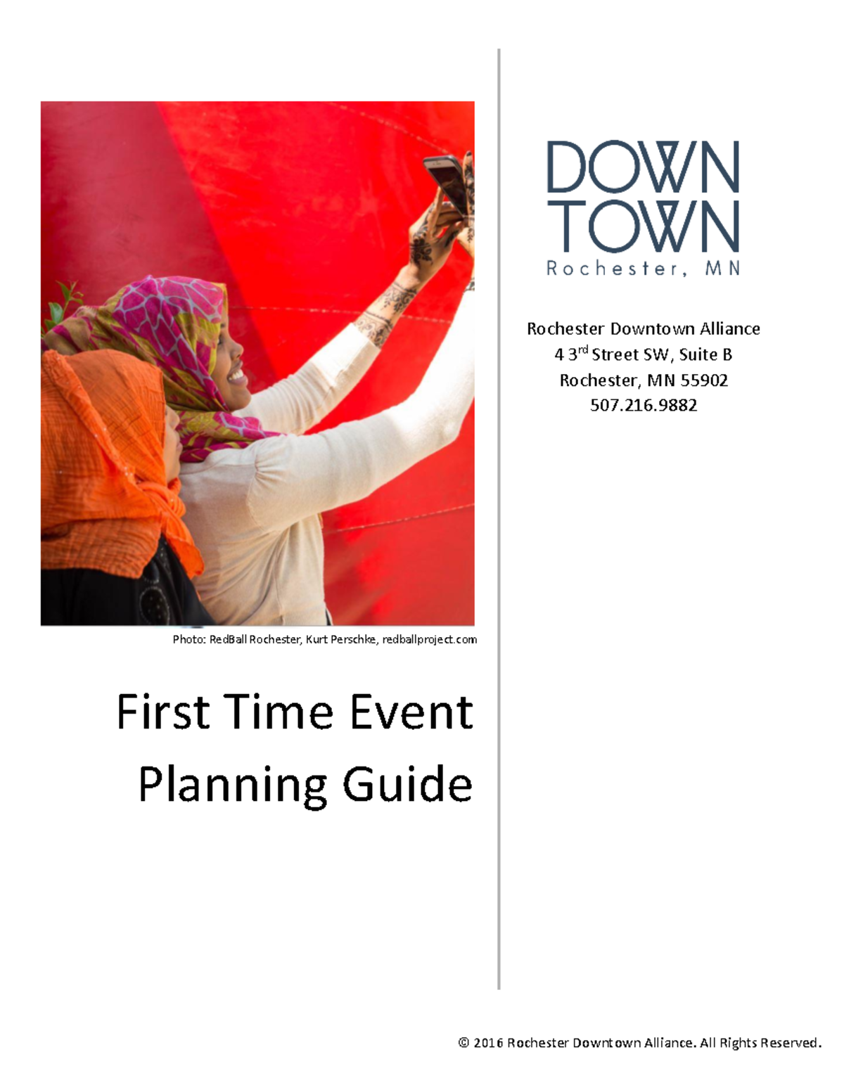 First time event planning guide v3 - First Time Event Planning Guide ...