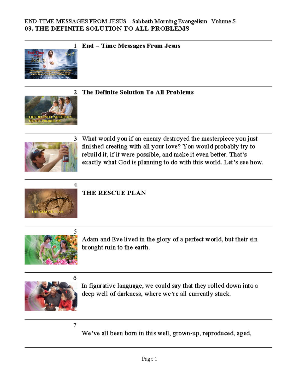 03 The Definite Solution To All Problems - 03. THE DEFINITE SOLUTION TO ...