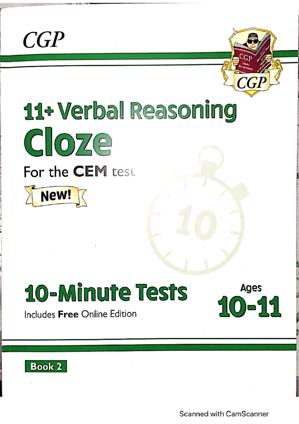 Cloze book2 cgp - Basic English Writing - Studocu