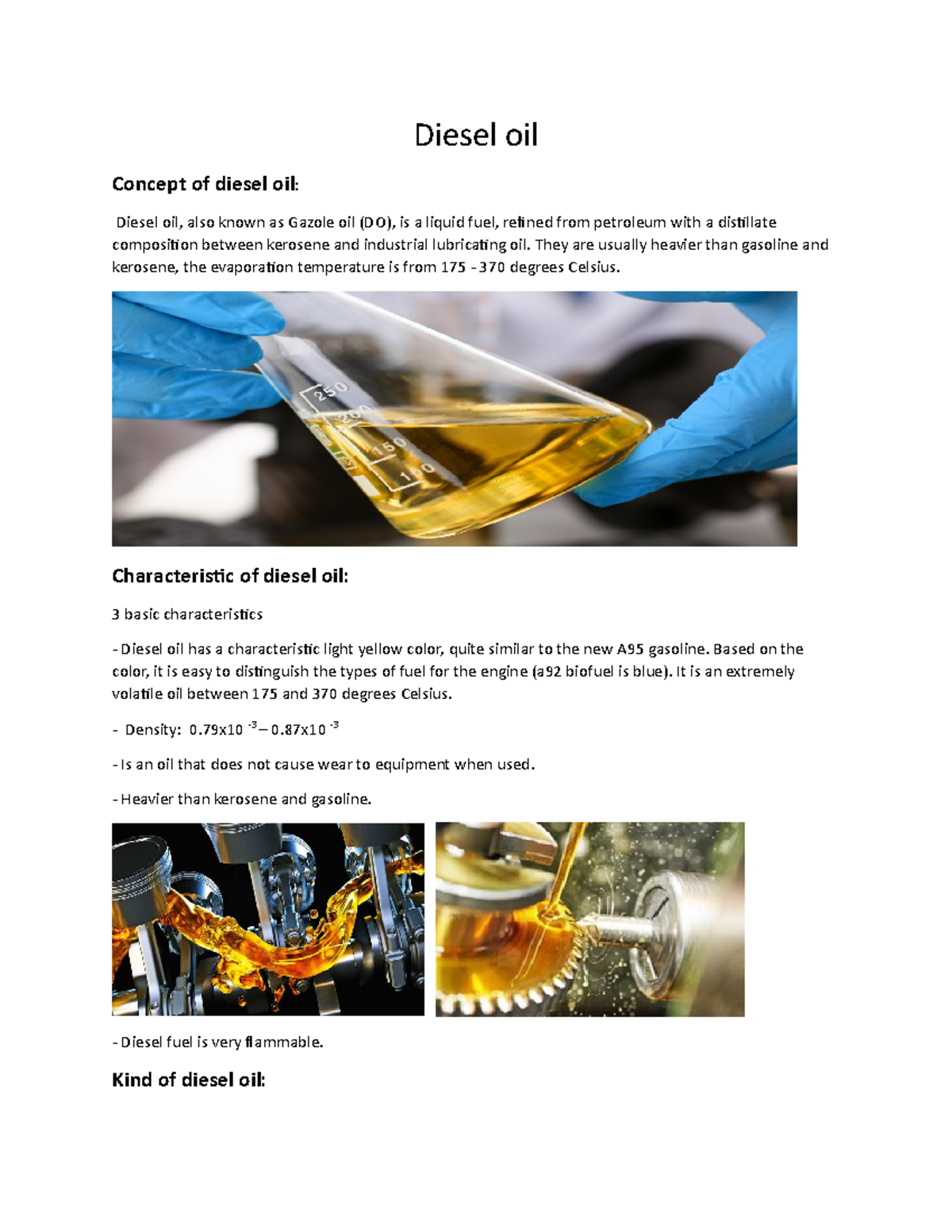Diesel oil - ỨAKbcjklbfcas - Diesel oil Concept of diesel oil: Diesel ...