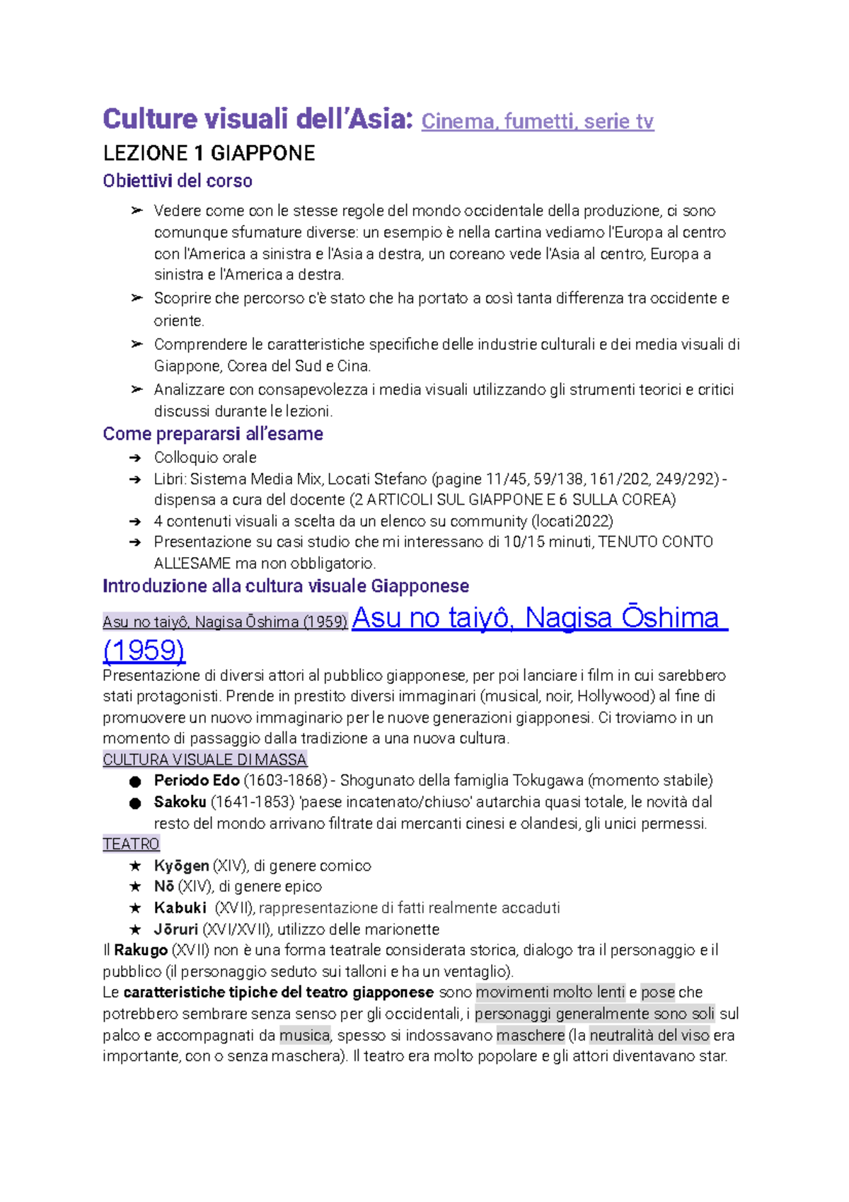 Culture Visuali dell'Asia - Culture visuali dell’Asia: Cinema, fumetti ...