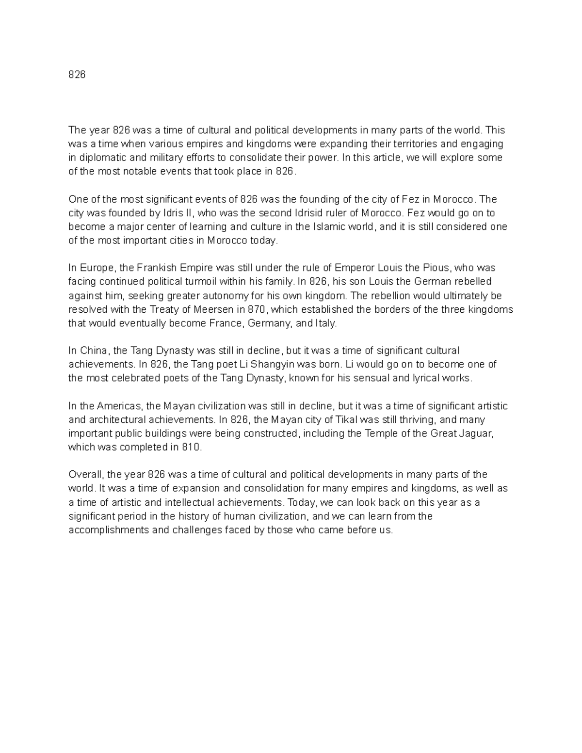 703 - 2023-04-29T112503 - 826 The year 826 was a time of cultural and ...