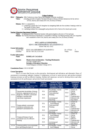 Checklist lesson plan - Date: May 2023 Time: 7:00-7:30 a. Topic/Subject ...