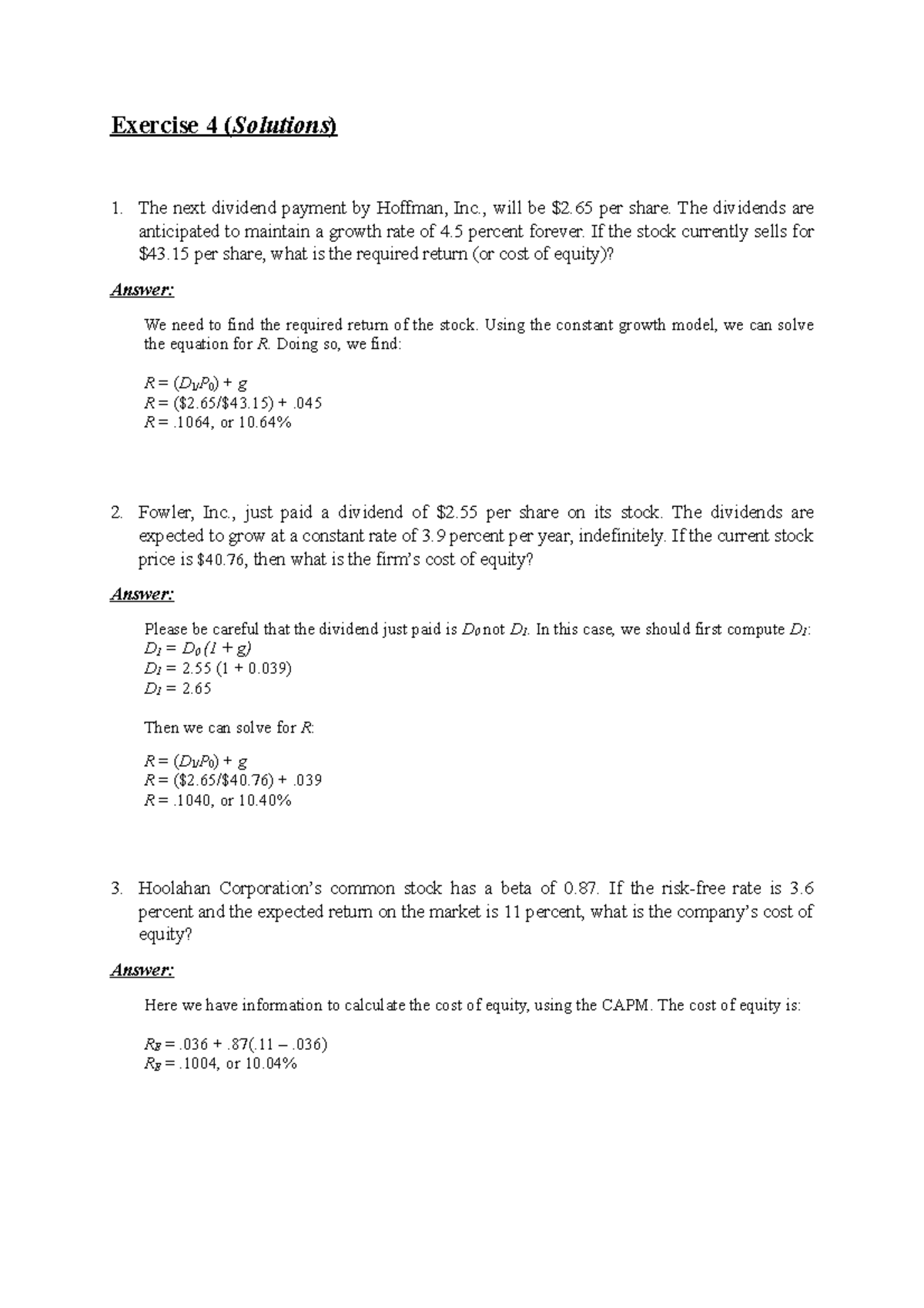 Exercise 4 - Solutions - exeercice - Exercise 4 (Solutions) 1. The next ...