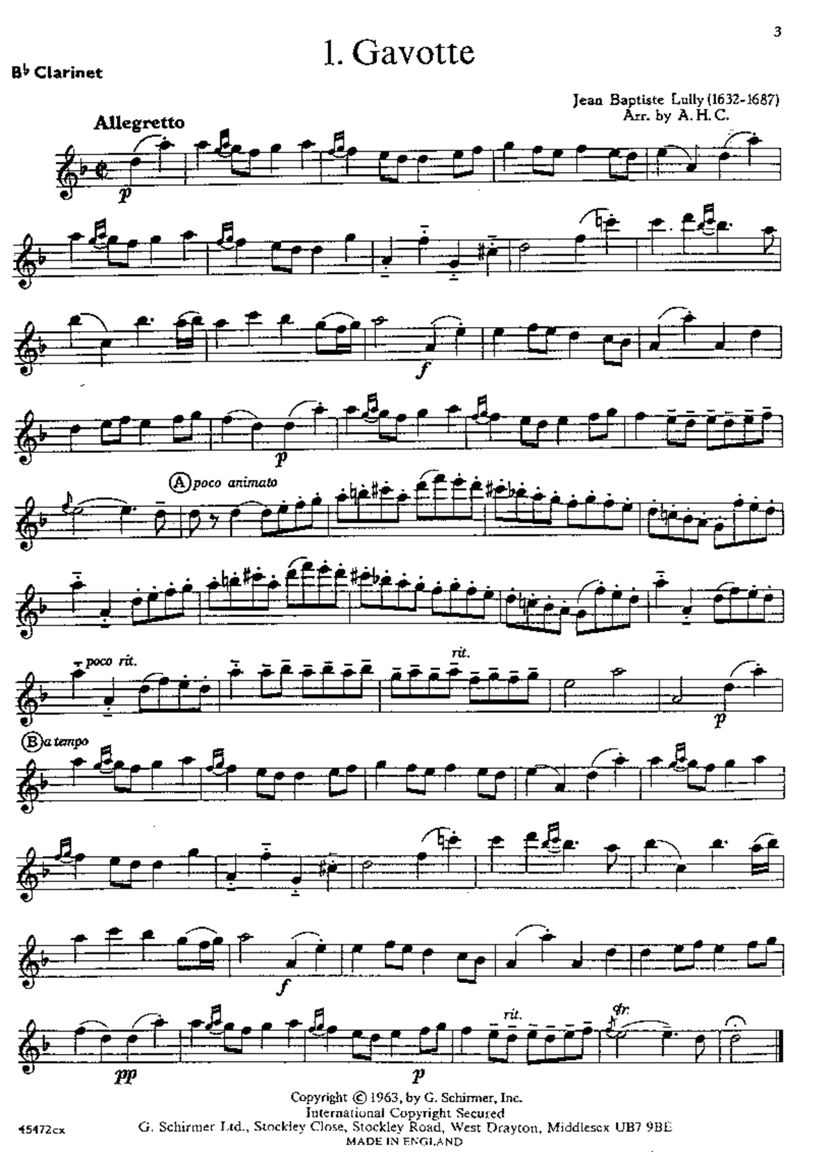 20 Clarinet Solos - Arte - Studocu