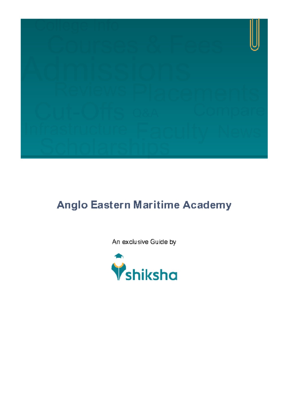 Placement 52646 1694034003 - Anglo Eastern Maritime Academy An exclusive Guide by K J Anglo ...
