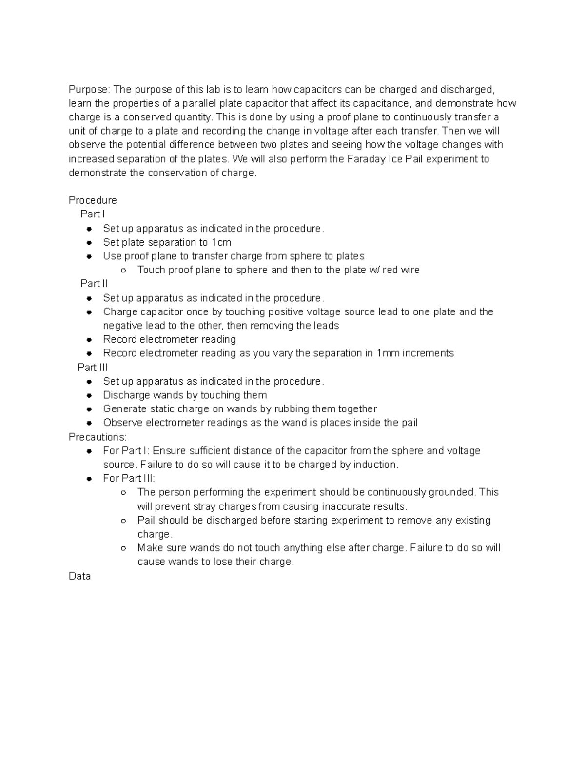 Studoco - physics II lab - PXUSRVH: TKH SXUSRVH RI WKLV Oab LV WR OHaUQ ...