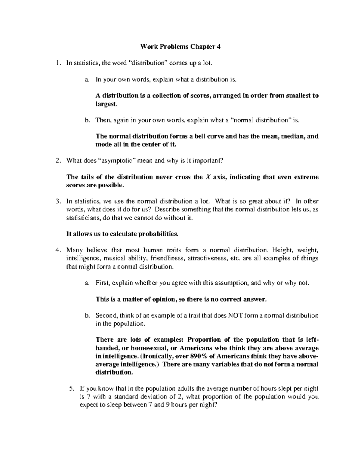 04work problems ch04 - PRACTICE FOR LECTURE - Work Problems Chapter 4 ...