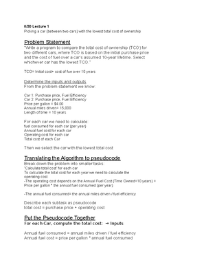 Project 1 for Programming Code - COM1001 - Studocu