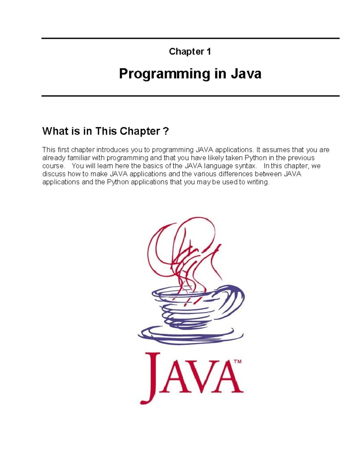 Chapter 01 - Lecture Notes. COMP 1006/1406 Mark Lanthier. - Chapter 1 ...