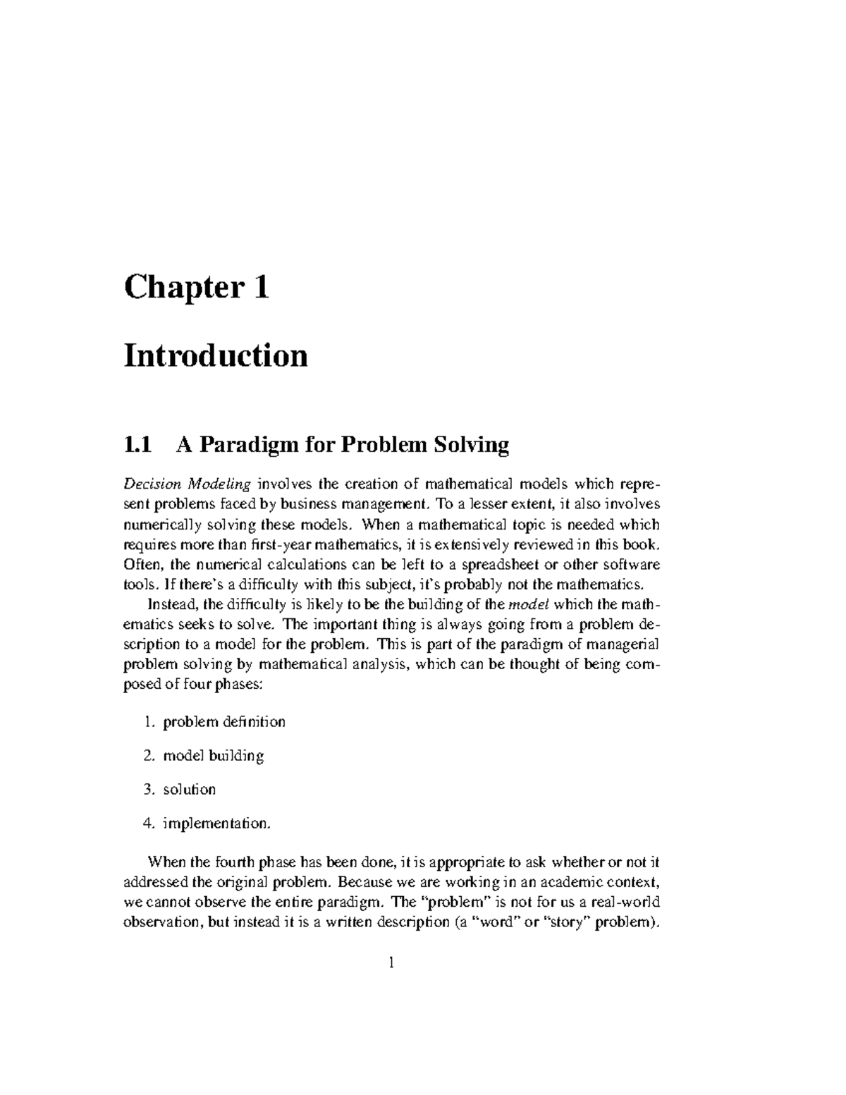 Lecture Notes chapter 1, 2020 ( Fall) - Chapter 1 Introduction 1 A ...
