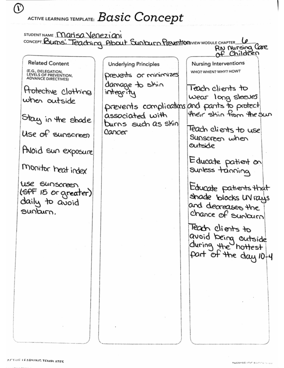 328 practice b alts - cms binder - I ACTIVE LEARNING TEMPLATE: Basic ...