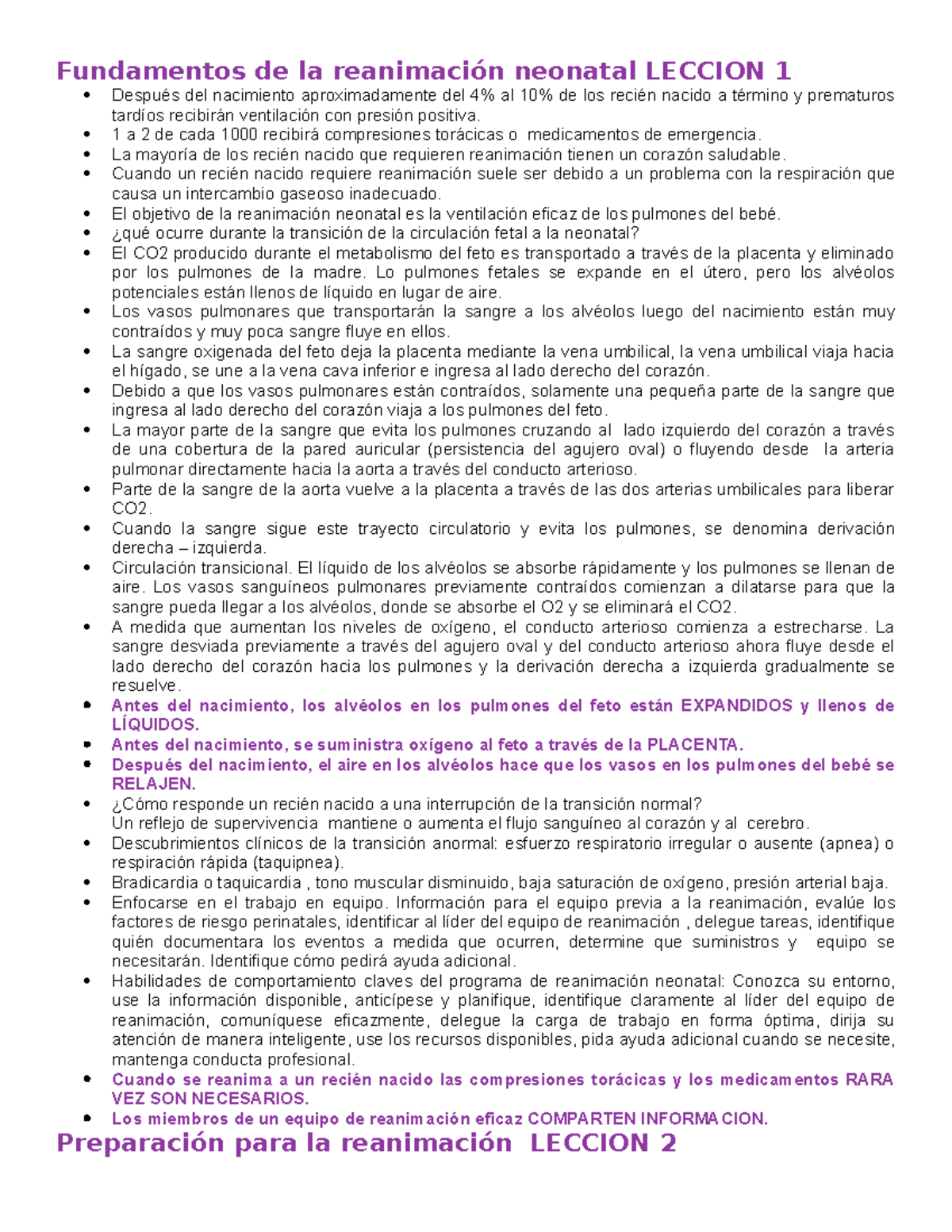 Reneos repaso 123849 - Reanimacion Neonatal / Neonatal Resuscitation ...