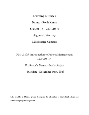 PM Case Study - Case Study IBM Watson Anubhav J. Singh Project ...