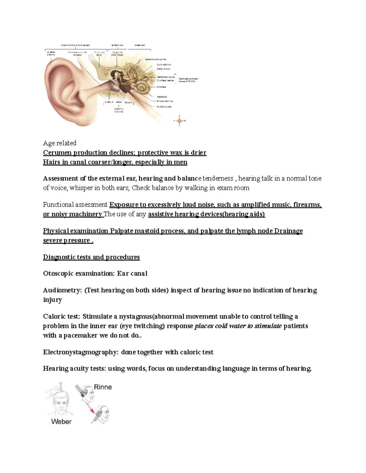 EAR Chapter 58 - Ear structure - Age related Cerumen production ...