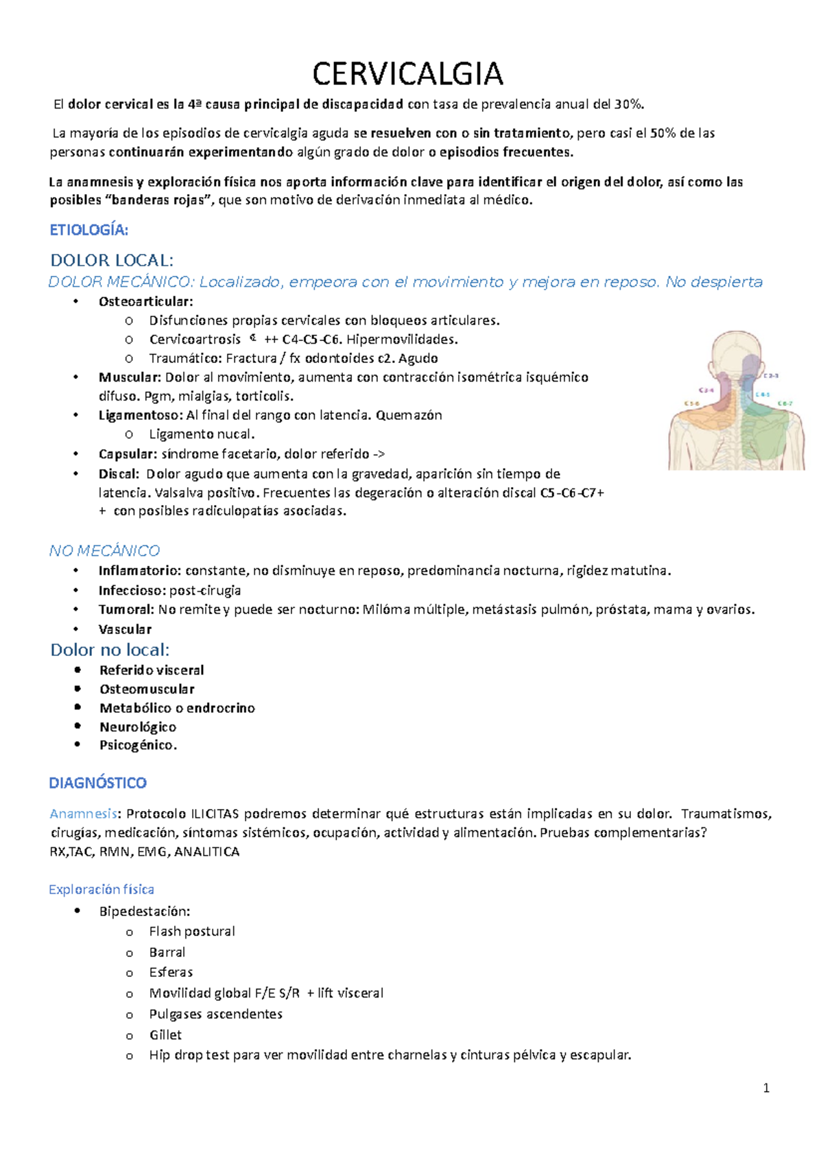 Qu Es La Cervicalgia Causas Sntomas Y Tratamiento