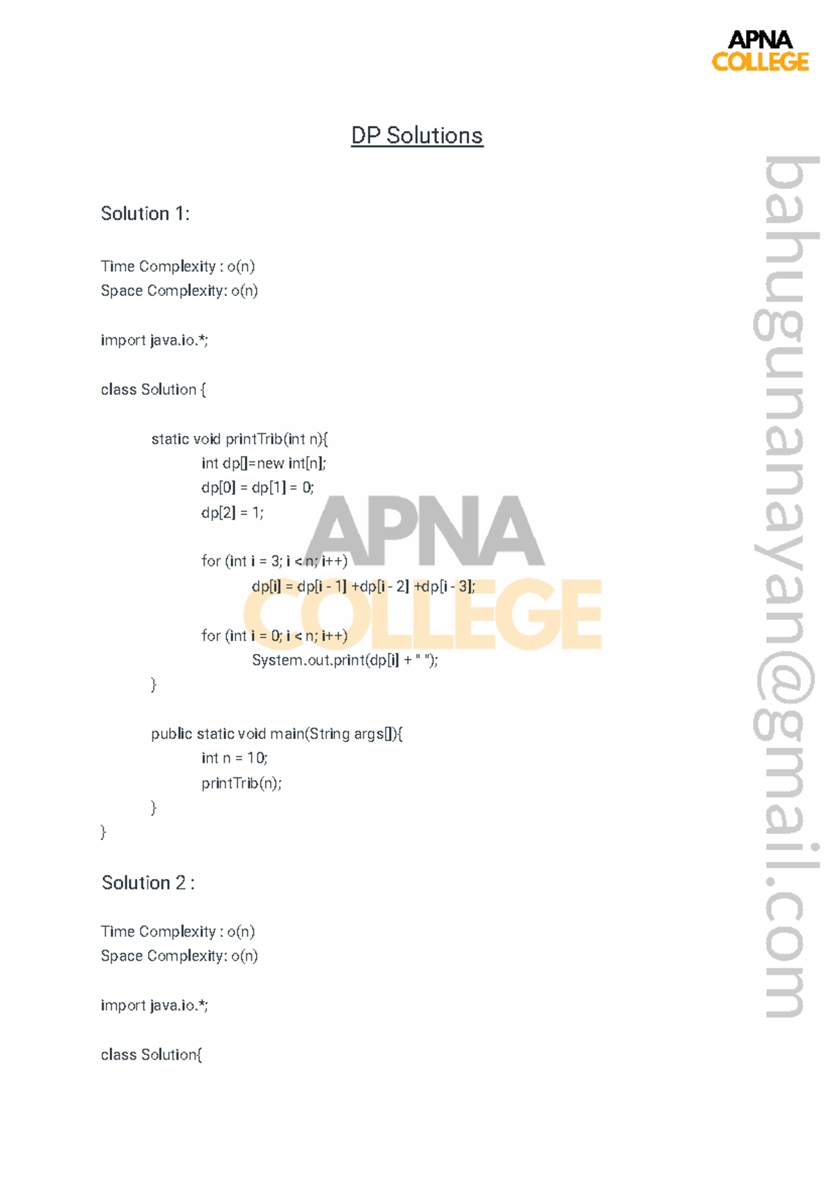 DP Solutions - Summary Transport Processes and Unit Operations - DP Solutions Solution 1: Time ...