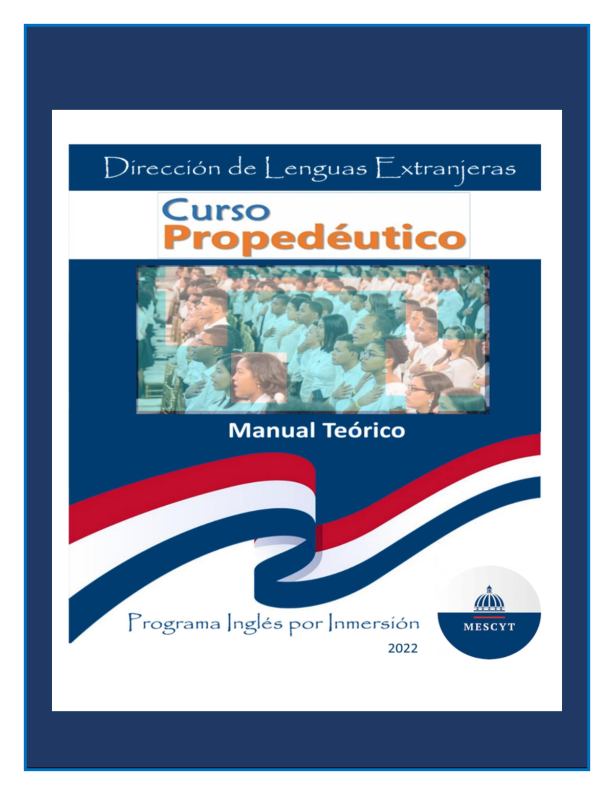 Manual Propedeutico Version 2022-2023 - Contenido PORTADA INTRODUCCIÓN ...