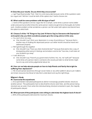 Chapter 1 : Module 2 - Intro to Psychology - Chapter 1 / Module 2 ...