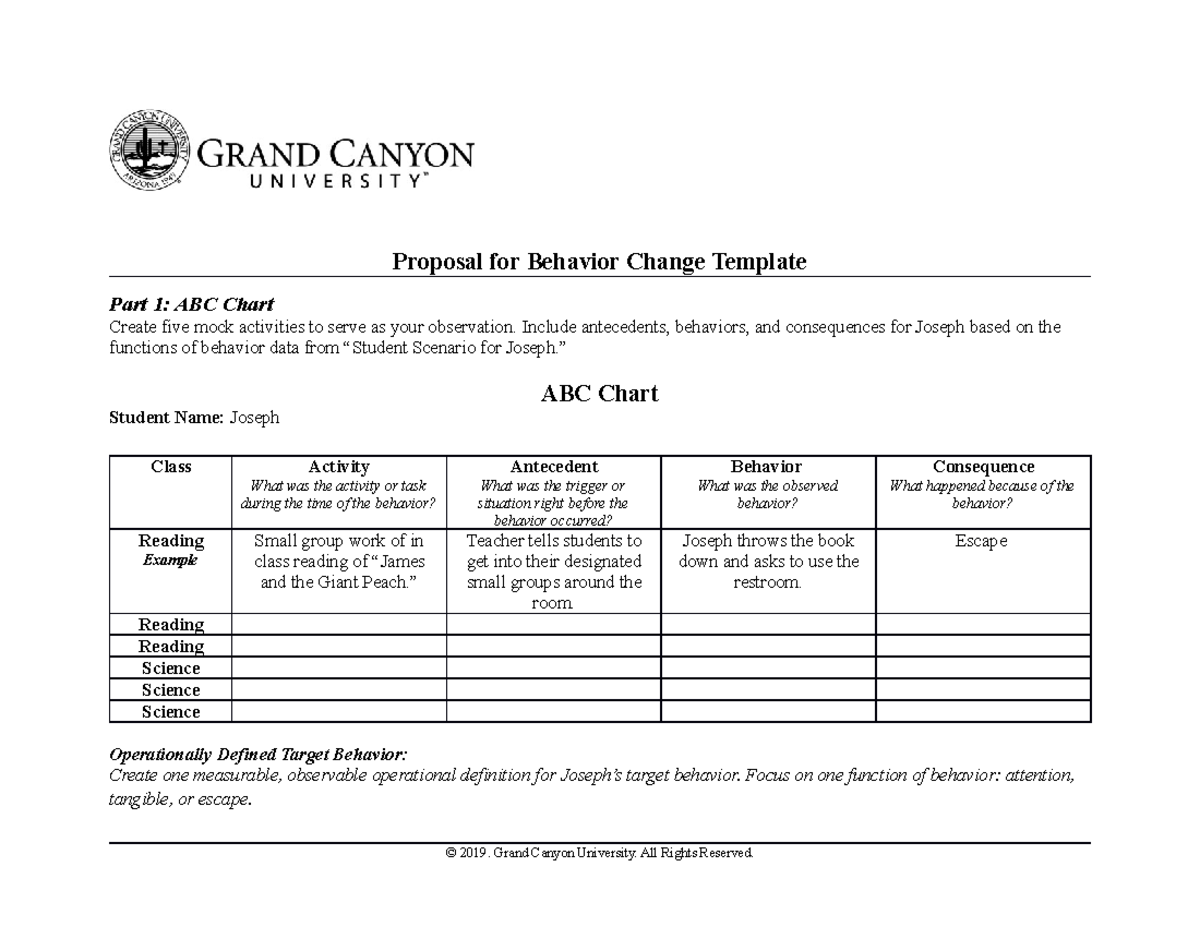 SPD-400-D-T7-Proposal for Behavior Change Plan Template - Proposal for ...