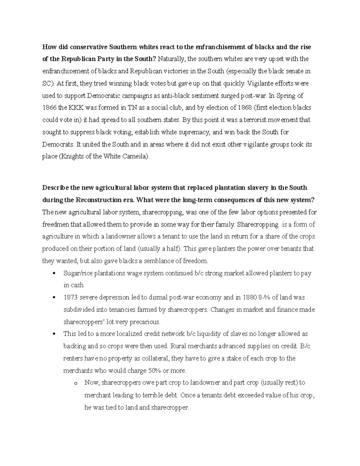 How did the election of 1876 bring federal Reconstruction to an end ...