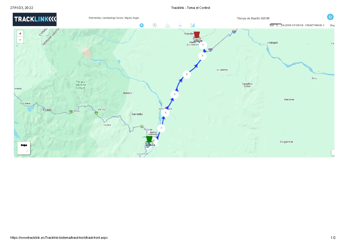 MAPA 25 - materiales - 27/11/23, 20:22 Tracklink - Toma el Control - Studocu