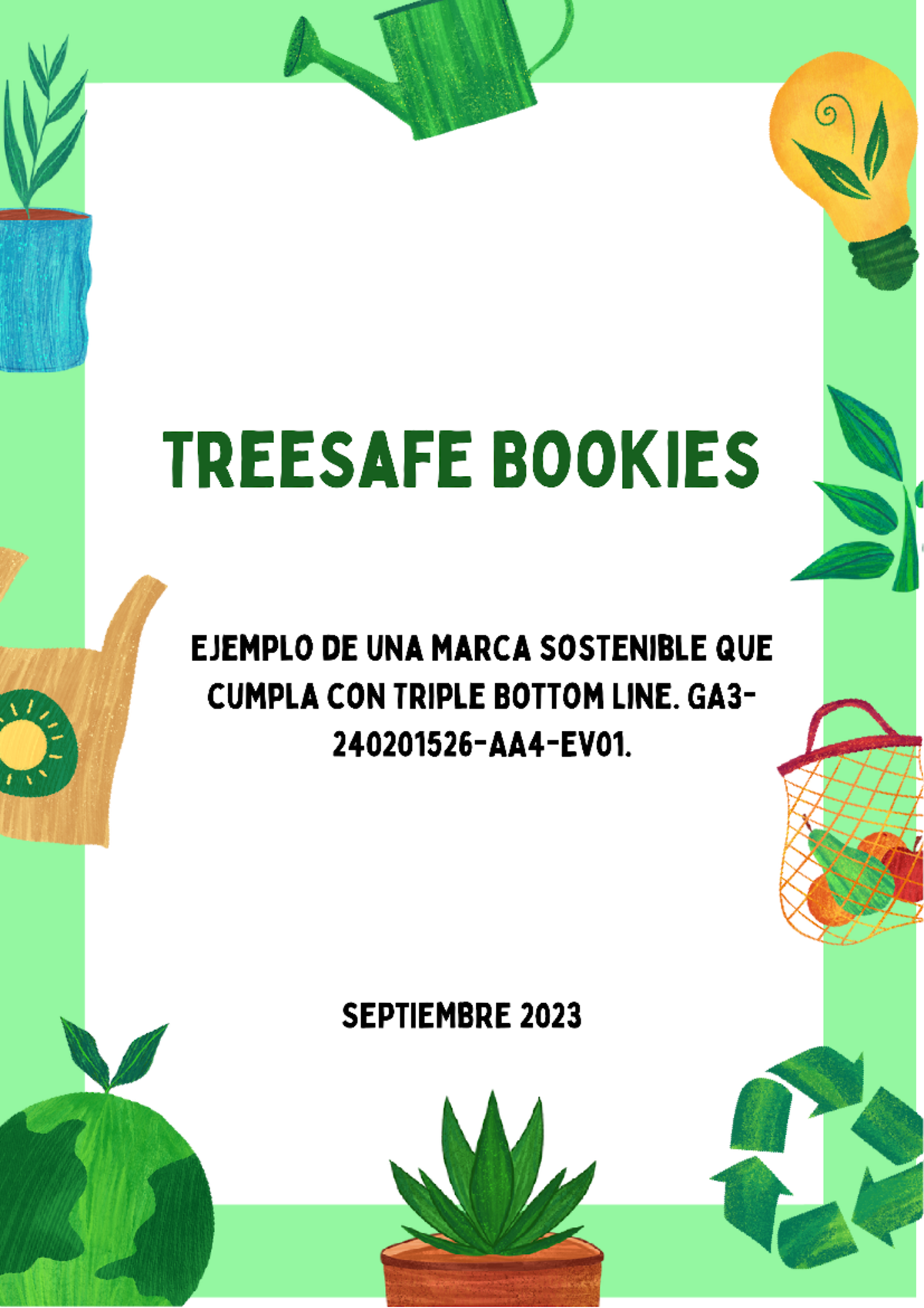 Ejemplo Marca Sostenible - ANNA Saenz - Comercio Exterior - Studocu