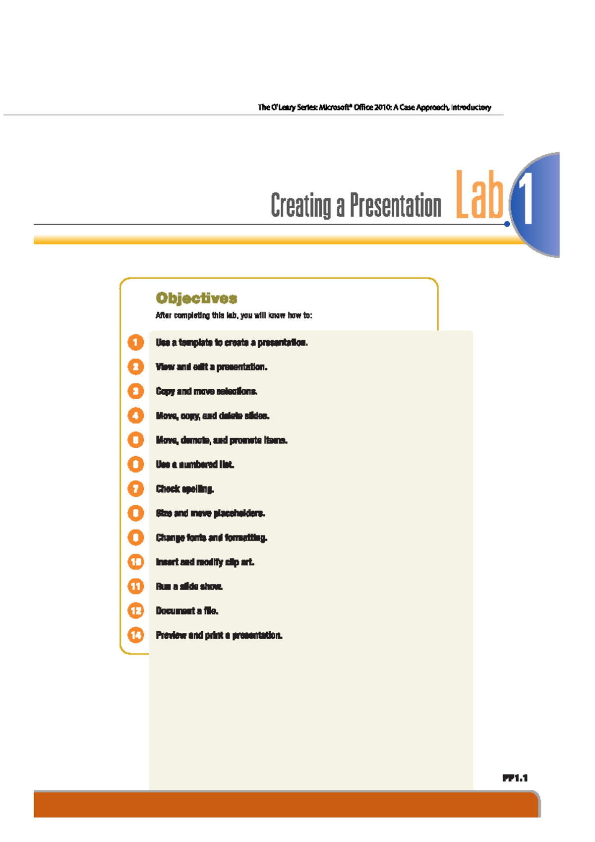Lab Topic 3 Creating a Presentation - Introduction To Information ...