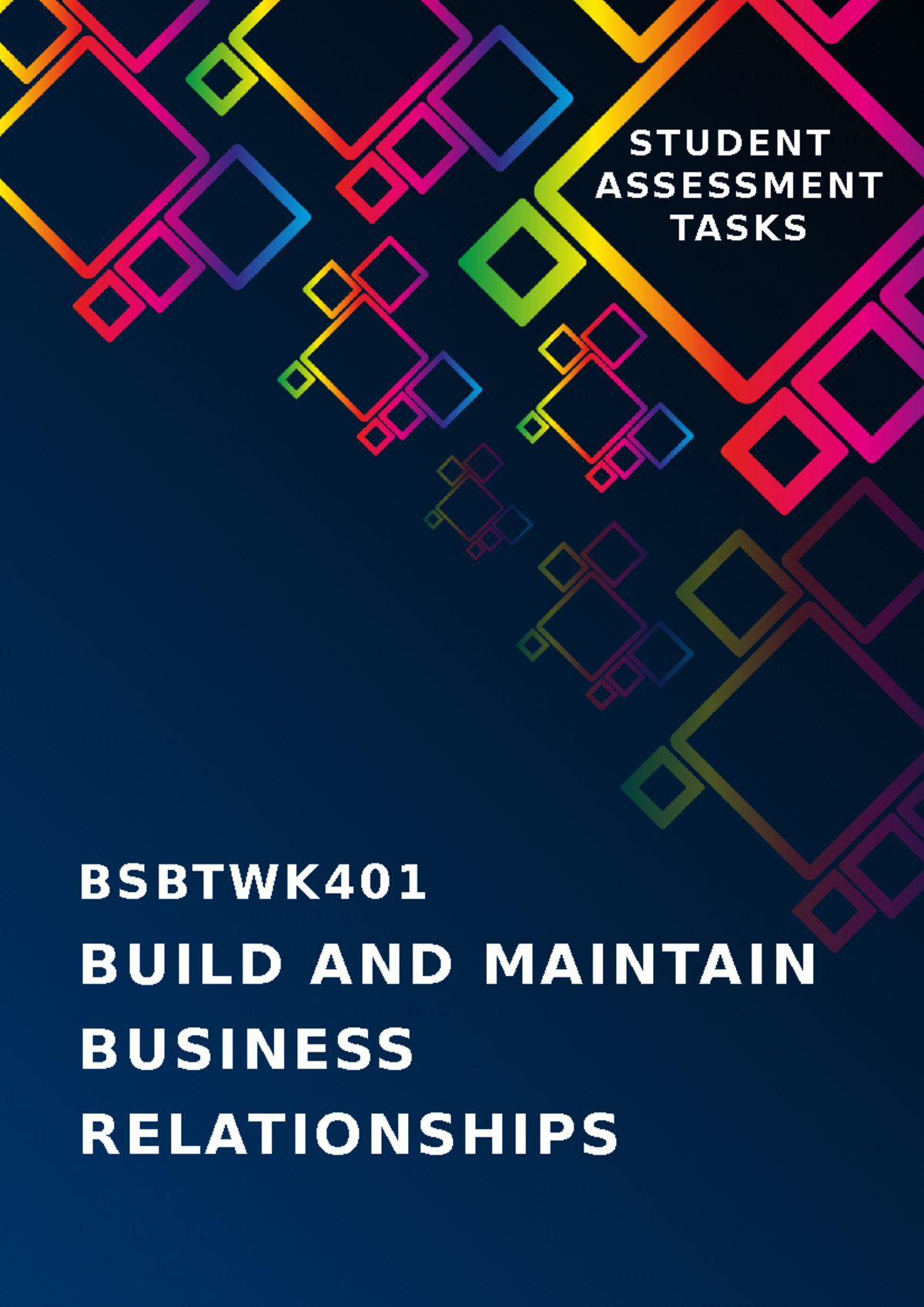 Sample Instructions Bsbtwk 401 Assessment Tasks - Object Oriented ...