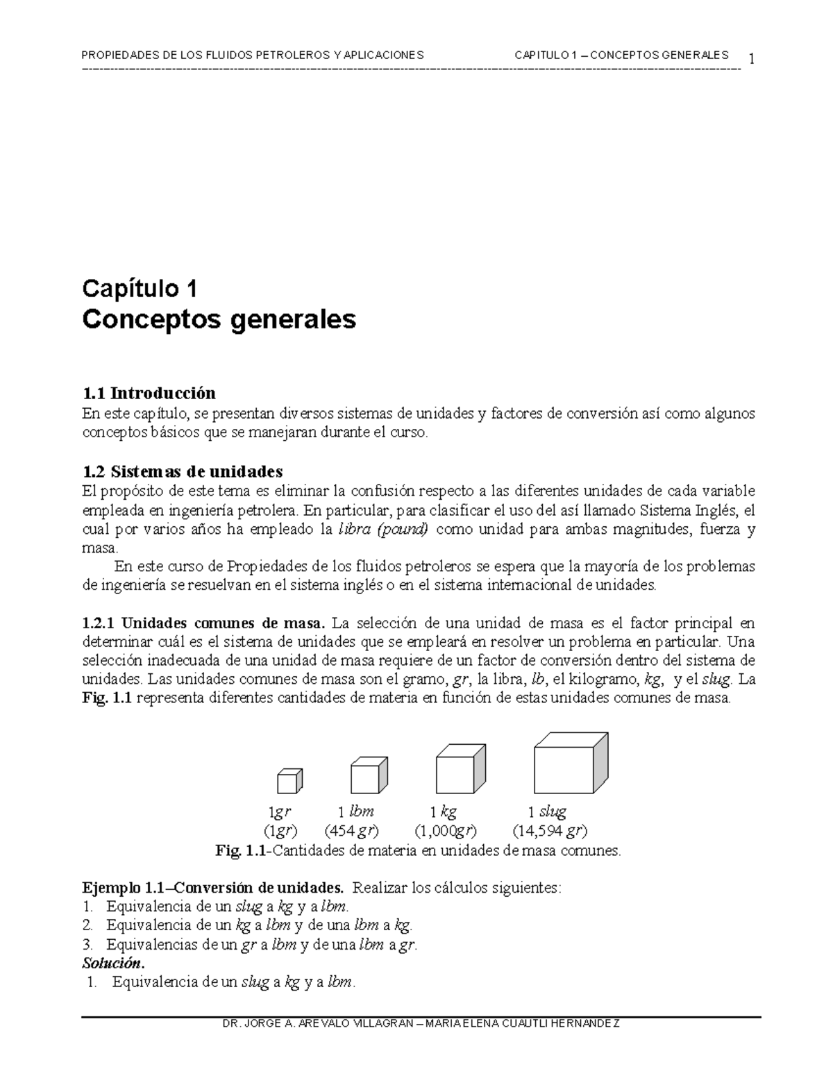 Capitulo 1 Fisicoquimica -FI UNAM - Capítulo 1 Conceptos generales 1 Introducción En este ...