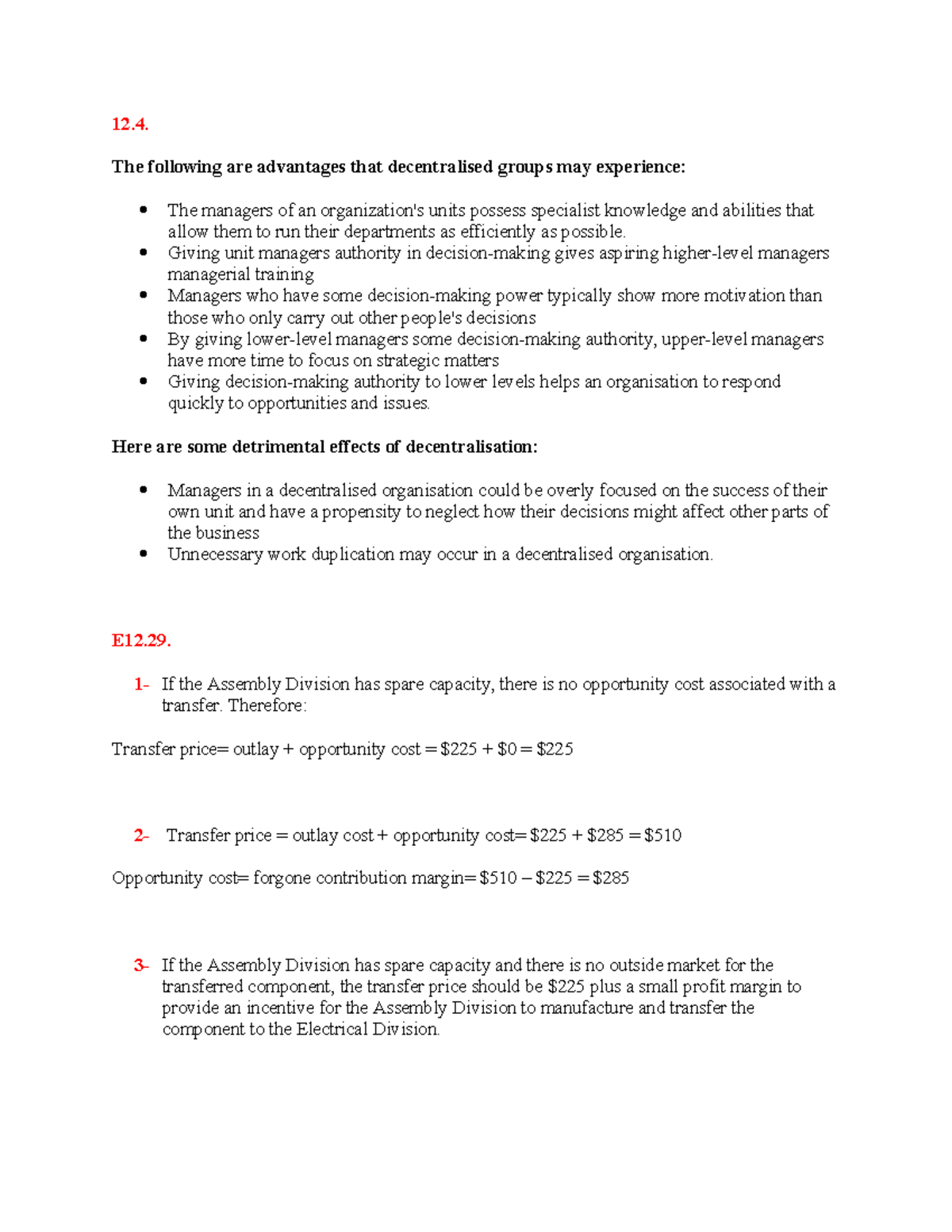 Chapter 12 Portfolio - accountung - 12. The following are advantages ...