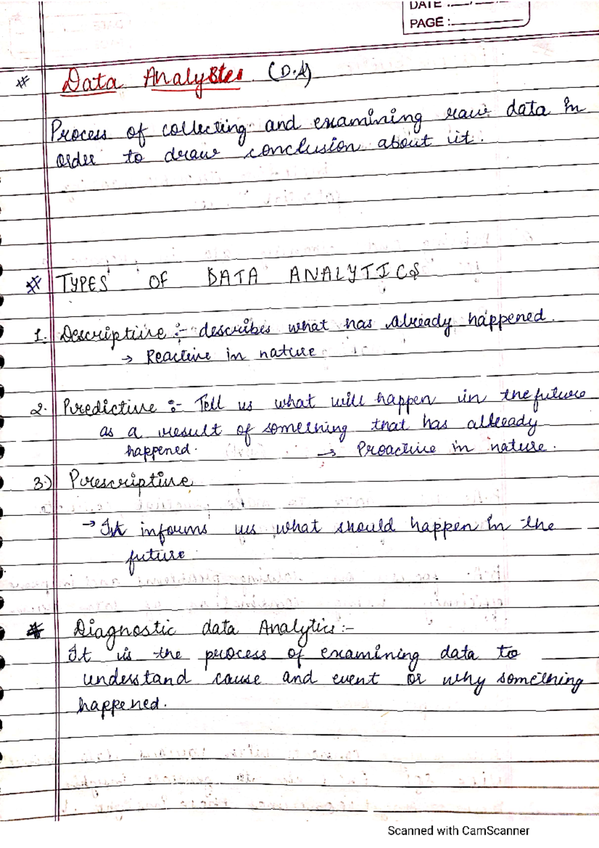 Data Analytics Manual Content - Business Administration - Studocu