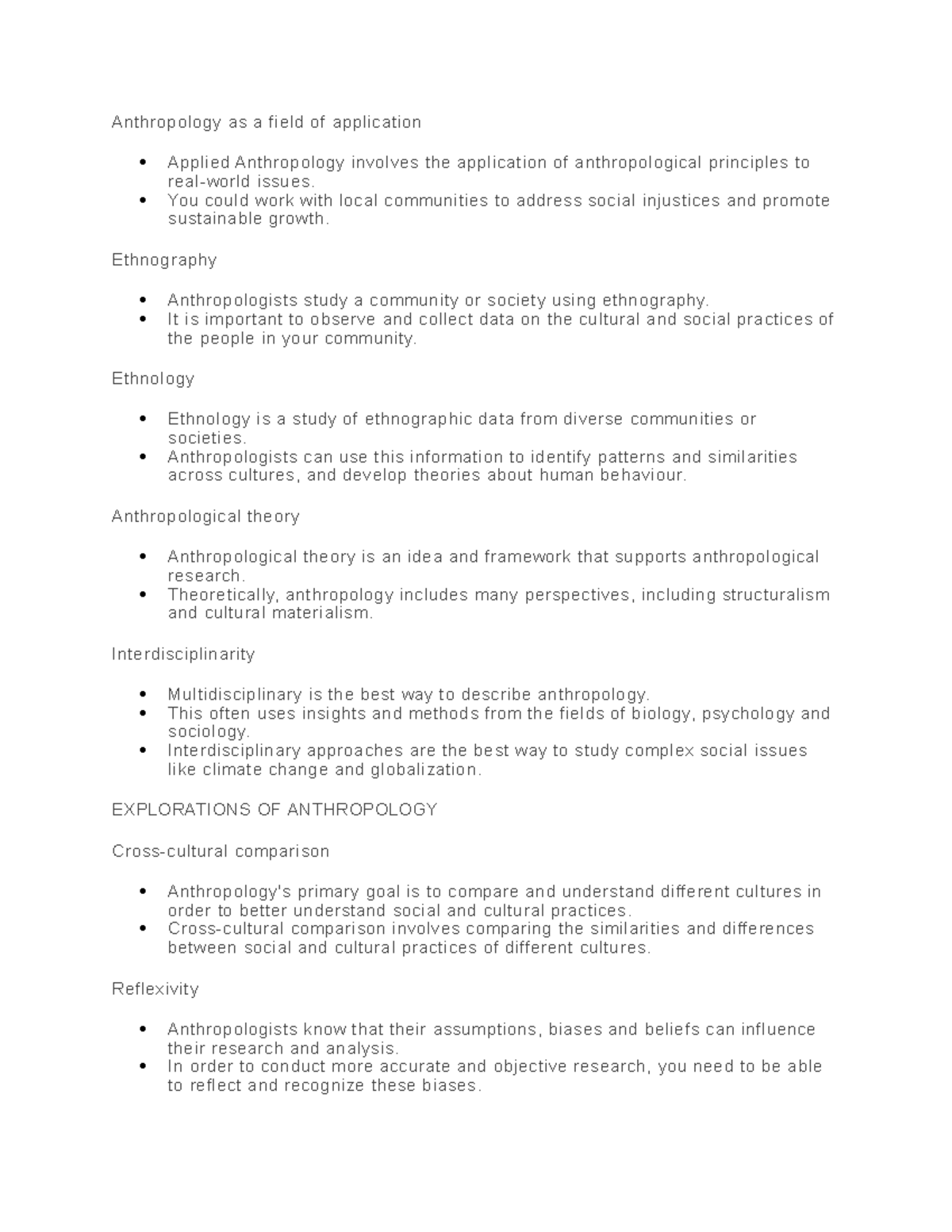 ANT 100 Notes 6 - Biological anthropology: evolutionary theory and ...