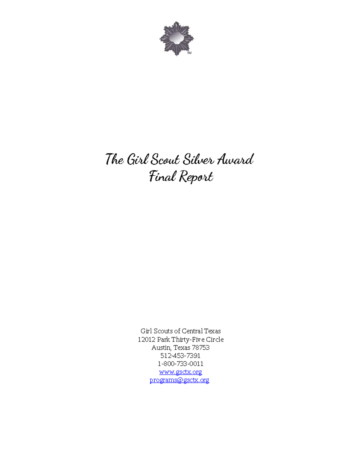 Copy of Sophie Thompson Gsctx report final draft August 26, 2021 - The ...