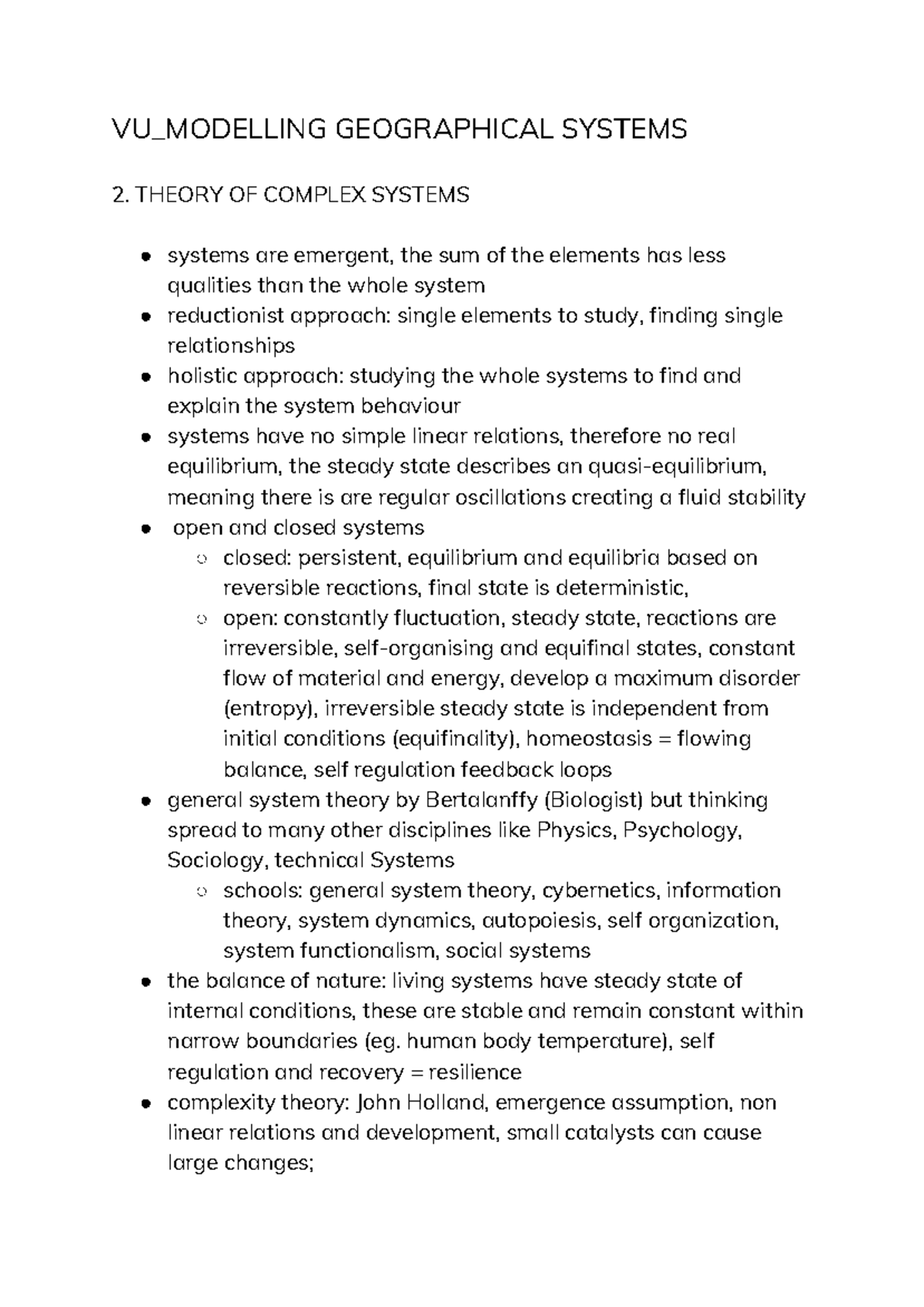 VU Modelling Geographical Systems - VU_MODELLING GEOGRAPHICAL SYSTEMS 2 ...