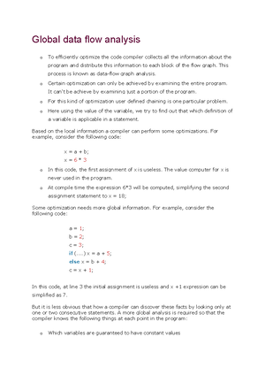 Course assessment Plan -Compiler Design-2023 - SRM INSTITUTE OF SCIENCE ...