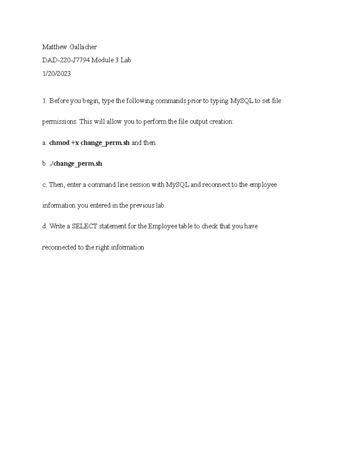 DAD-220 3-2 Lab Joins - Matthew Gallacher DAD-220-J7794 Module 3 Lab 1 ...