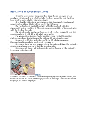 Transitioning Enteral Feedings to oral intake - RECOMMENDATIONS ...