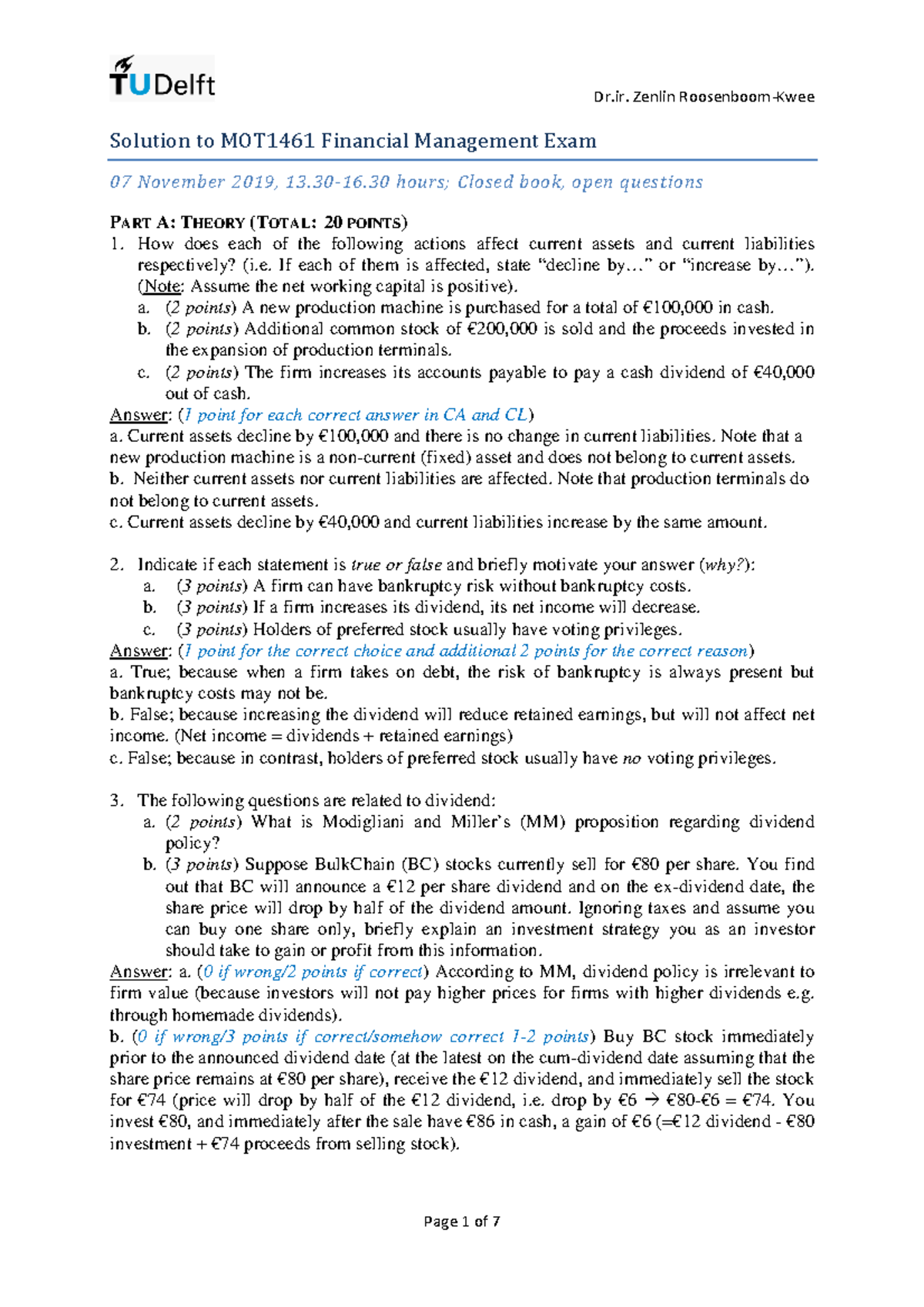 Final 5 7 November 2019 Questions And Answers Warning Tt Undefined Function 32 Solution To