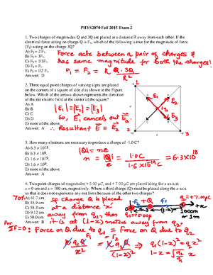 Expert TA 8 - Physics Homework Key - Expert TA 8 Problem 1: Consider ...