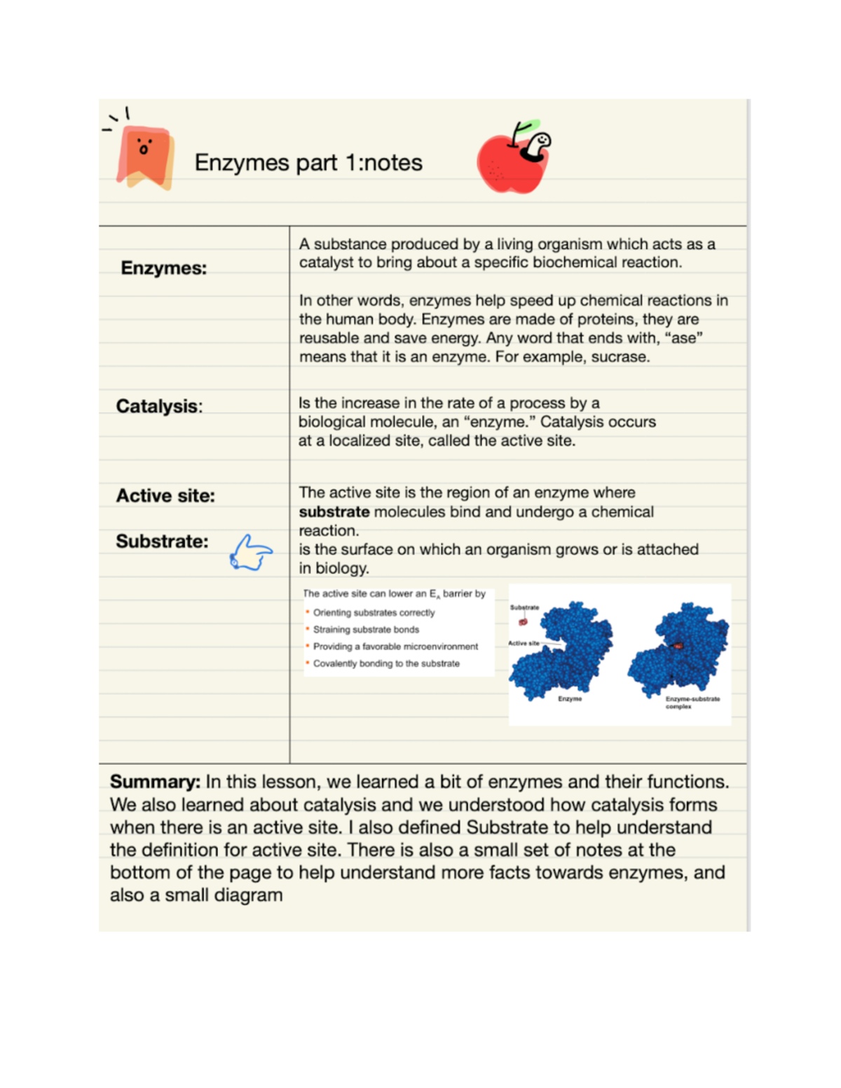 Notes-2 - Biology notes that I took over class on 10/4/22! Thought it ...