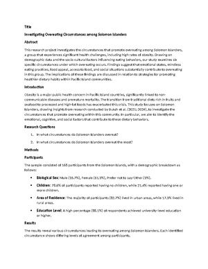 Data Analysis and Interpretation Template - SNU501 Data Analysis Tutorial 2 (10%) Due: Mon 30 th ...