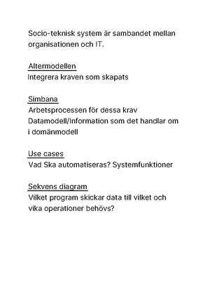 Grupp 3. IT I Organisationer - SLUTRAPPORT IT I Organisationer BI Grupp ...