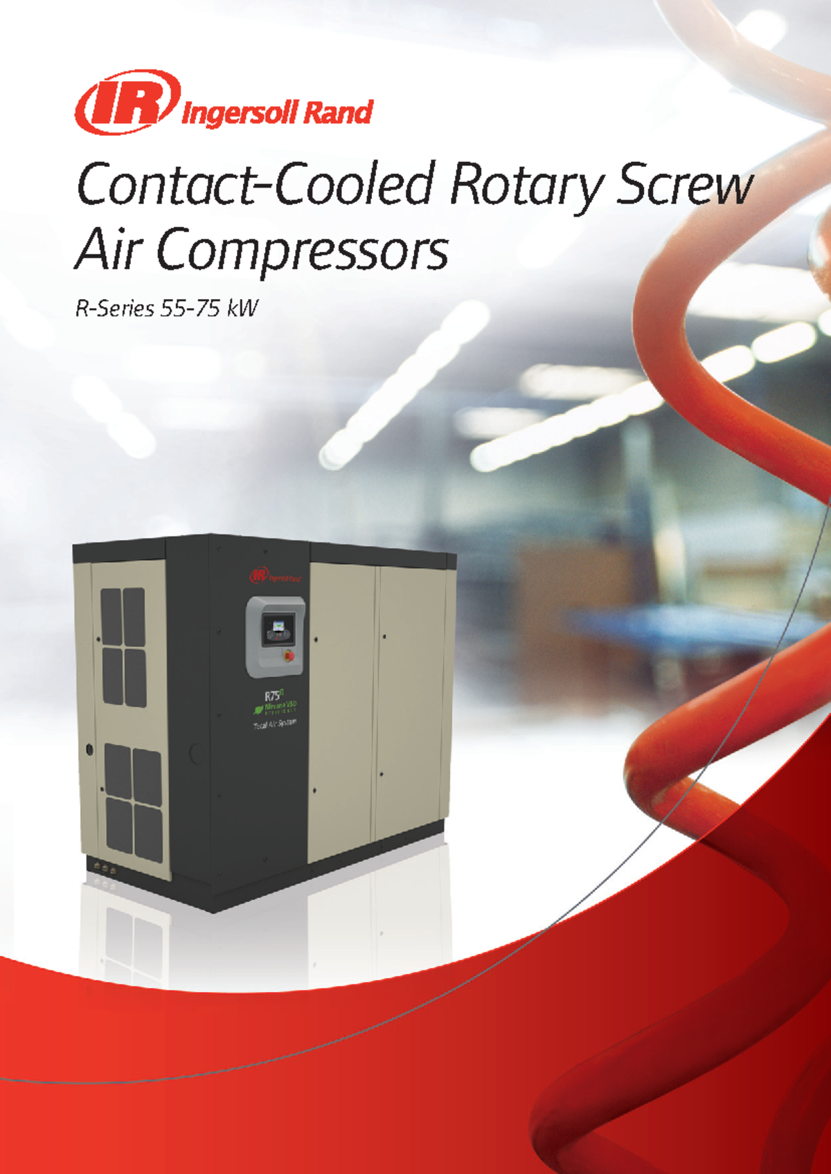 R-55-75-k W Brochure ENG - Contact-Cooled Rotary Screw Air Compressors ...