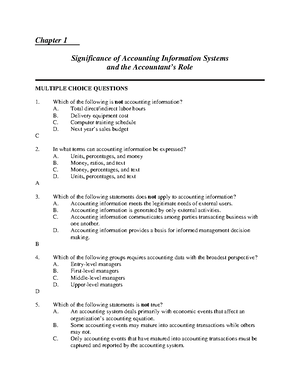 Practice problems -accounting 101 (acct101) - Problem #1 The following ...