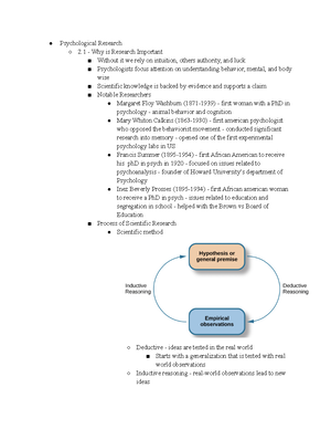 Psych Notes 09 13 - A Brief History of Psychology Phineas Gage ...